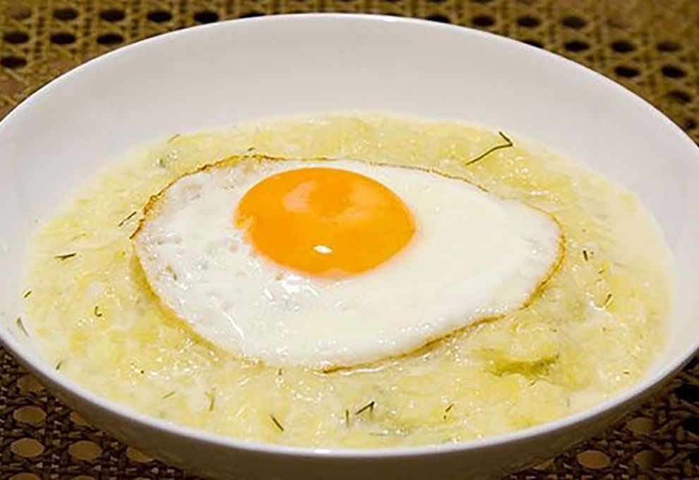 Tökfőzelék tükörtojással - Székely Konyha és Kert