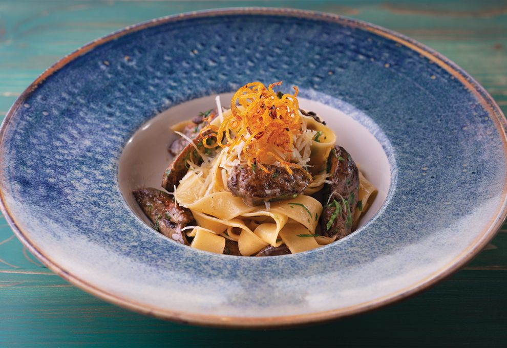 Csirkemájas széles metélt citromosan - Székely Konyha és Kert