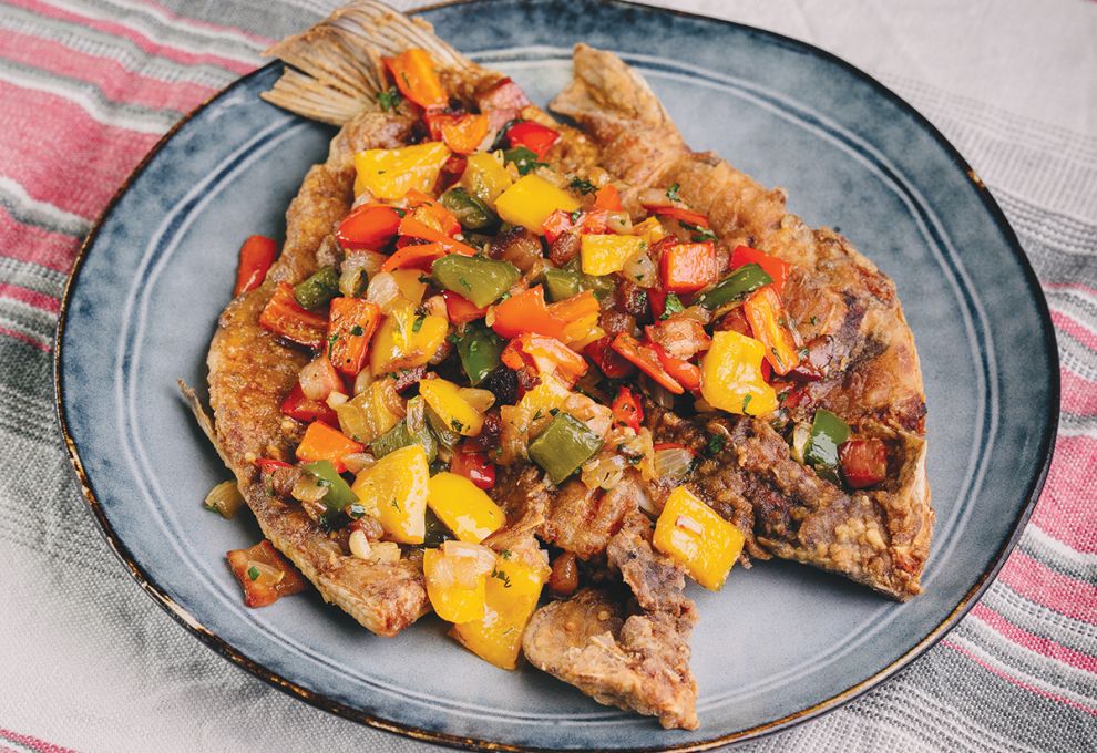 Lecsós kárász - Székely Konyha és Kert